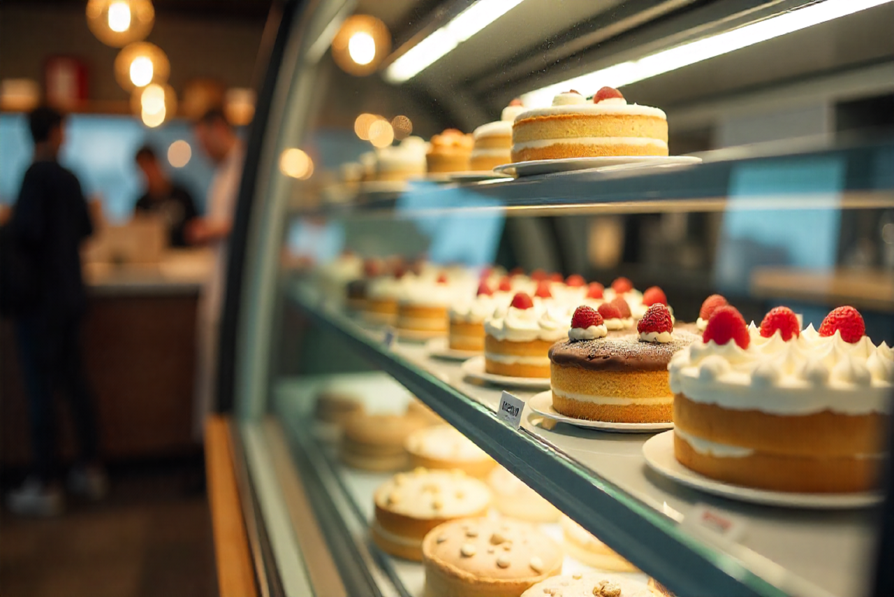 Best Cake Display Counters for Bakeries and Cafés